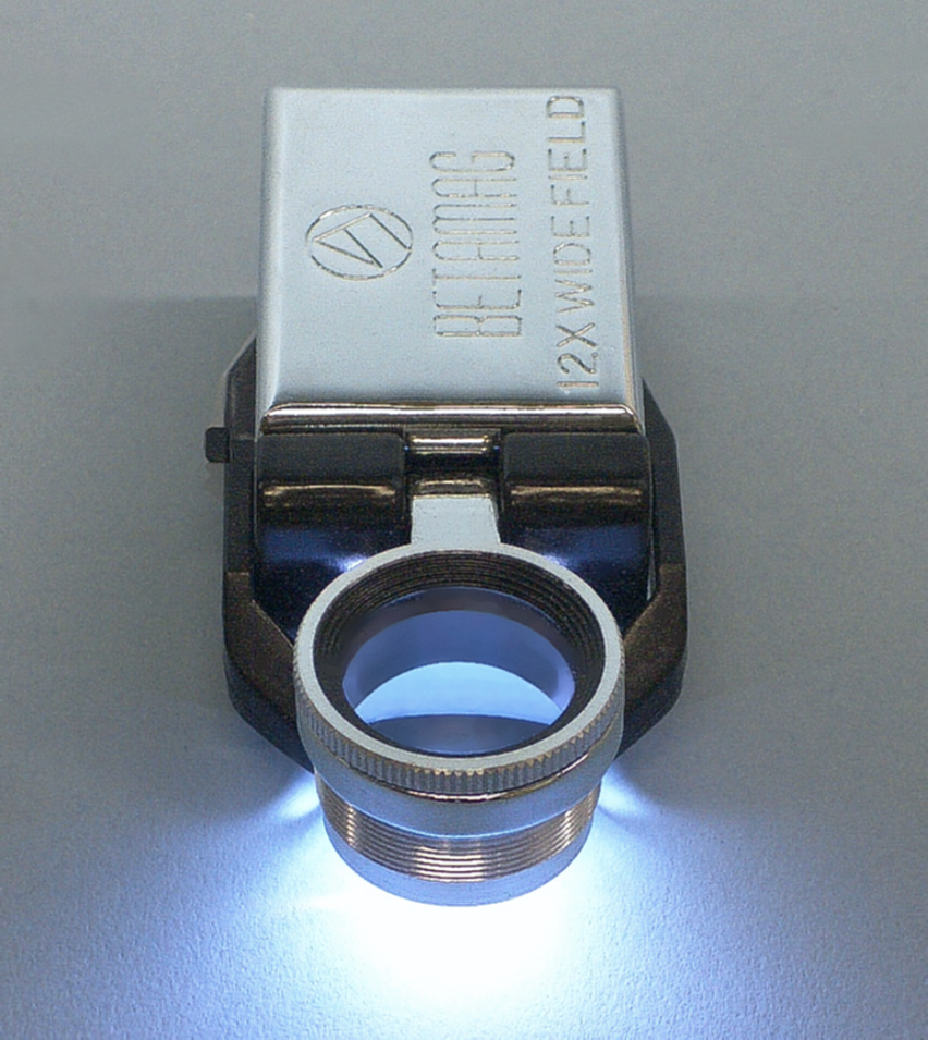 Betamag12x With LED's Printer's Loupe / Magnifier, Color Perfect Image ...